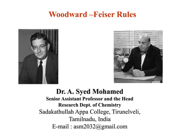 UV Spectroscopy - Woodward - Feiser Rules | PPT | Chemistry | Science