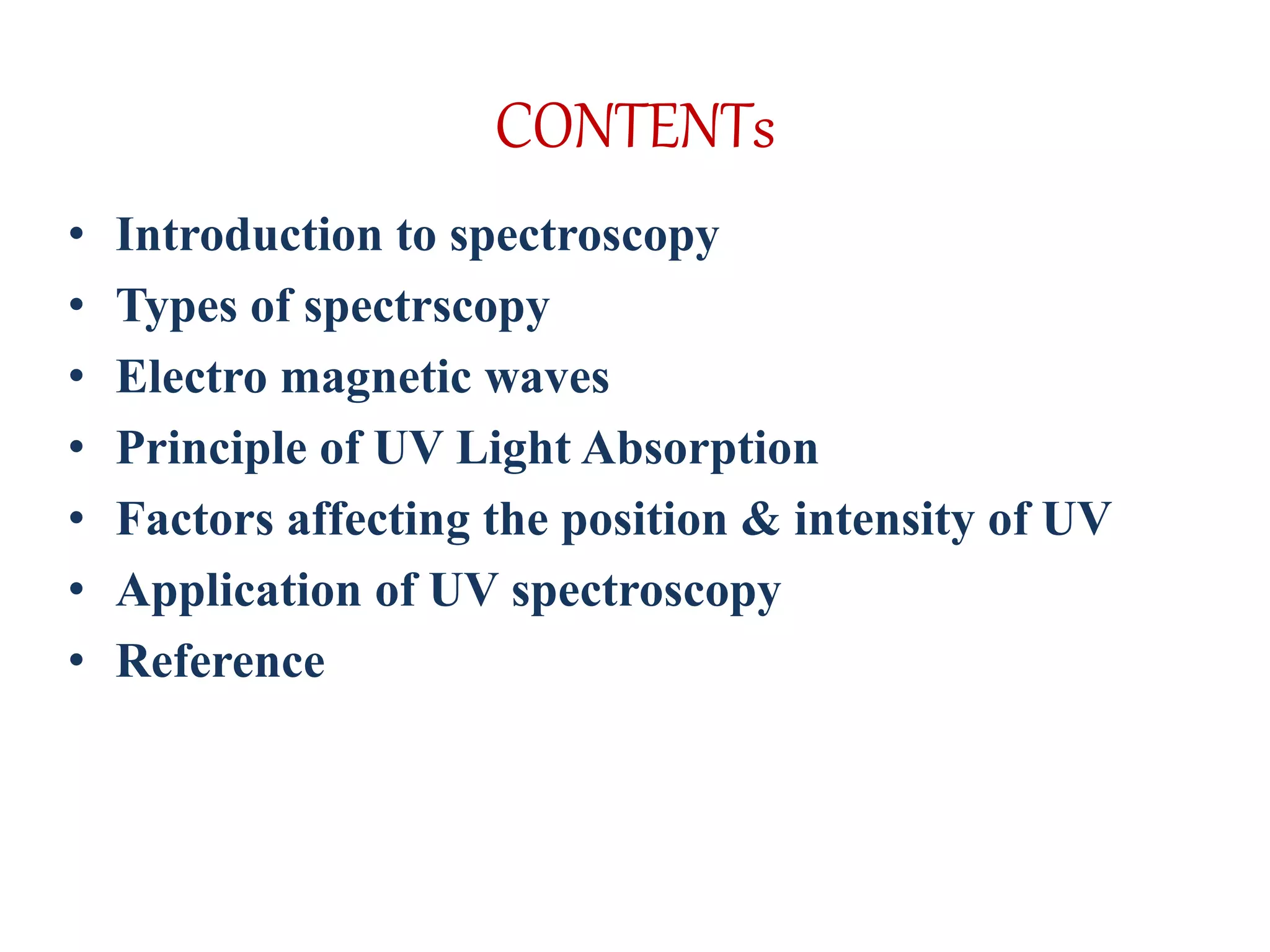UV Spectroscopy.ppsx