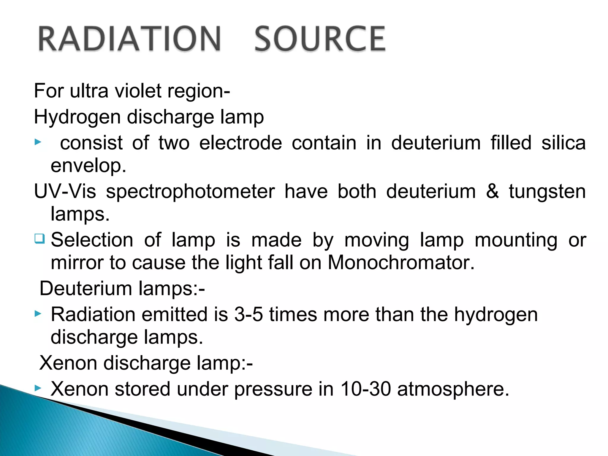 Ultra violet (UV) spectroscopy, introduction,principle instrumentation ...