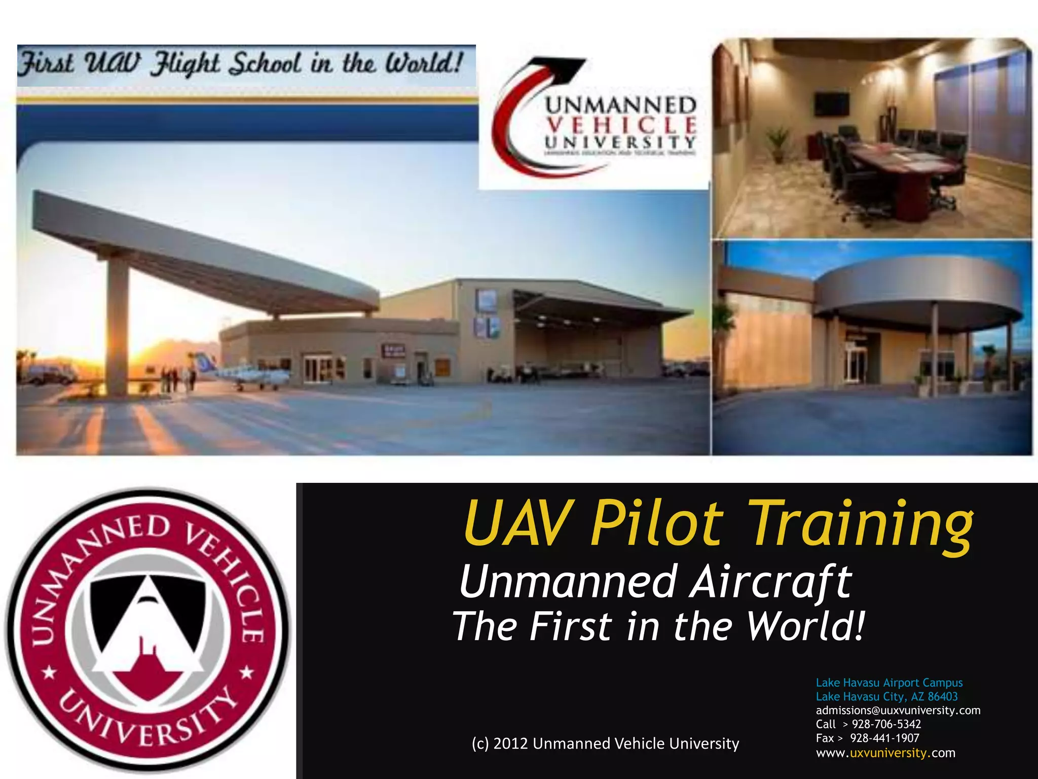 UAV Pilot Training | PPTX