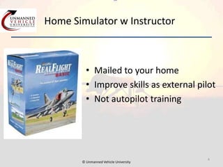 UAV Pilot Training | PPTX