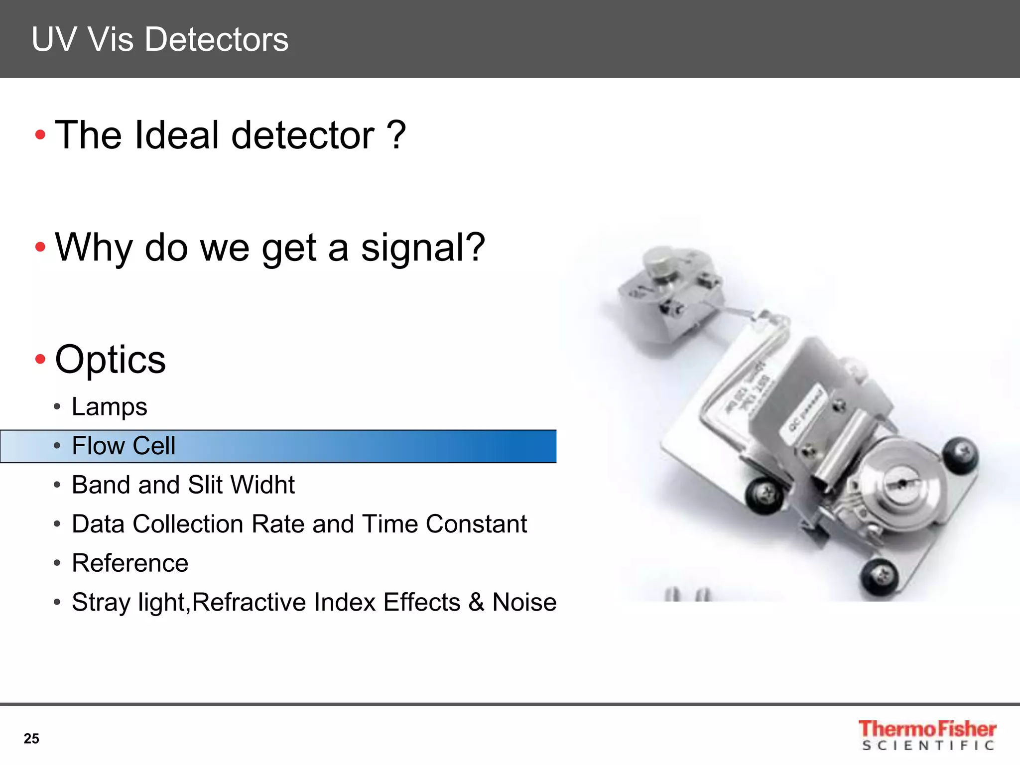 Introduction to UV-based detectors | PPTX