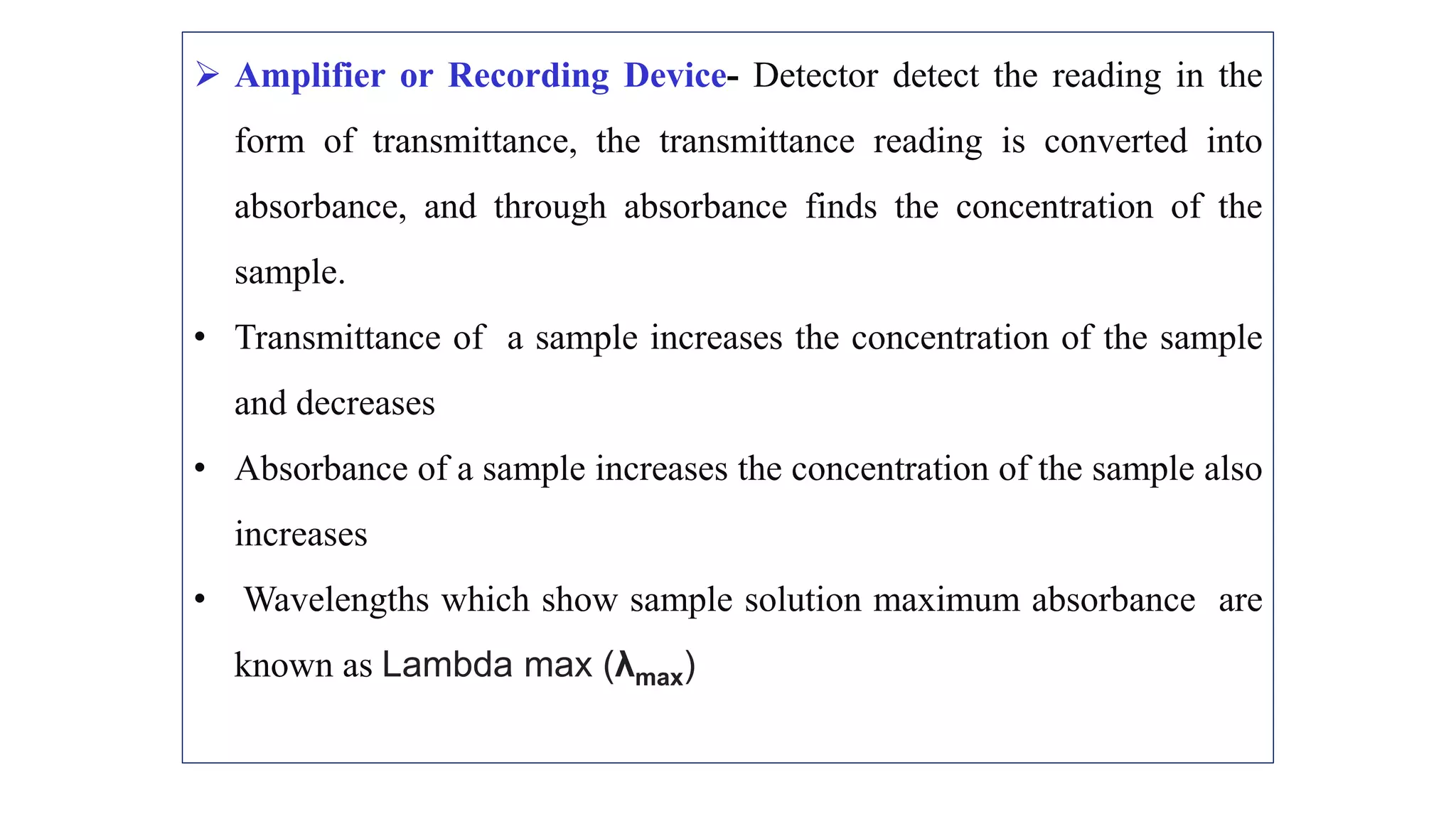 uv visible Spectrophotometry | PPTX