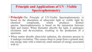 uv visible Spectrophotometry | PPT