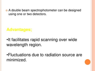 Uv visible instrument types | PPT