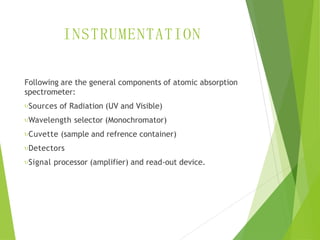 uv visible spectroscopy.pptx | Chemistry | Science