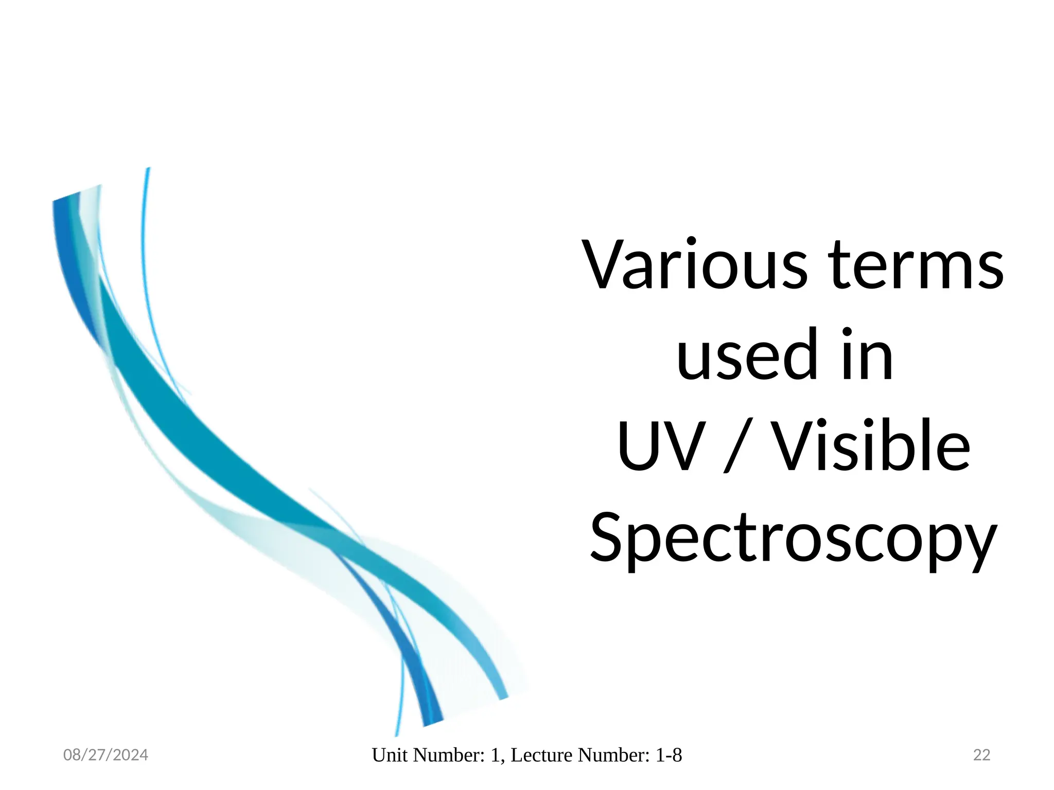 UV Visible Spectroscopy, electronic transitions .pptx