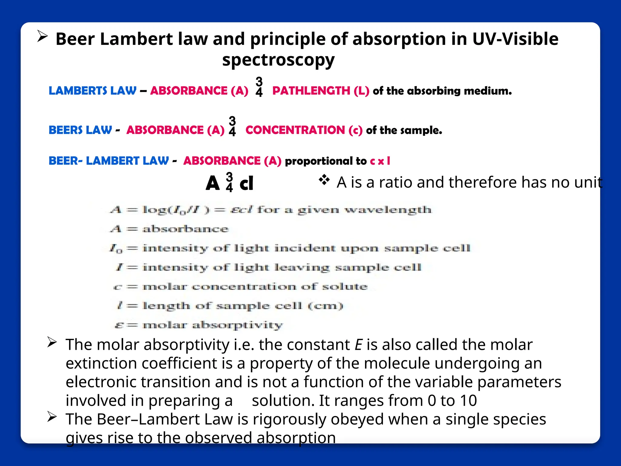 UV visible spectroscopy in analytical chemistry | PPTX