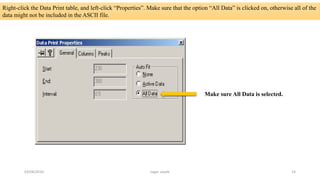UV visible Spectroscoy - How to used UV Spectrophotometer | PDF | Science