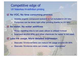 UV Waterless Printing | PDF