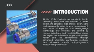 UV Water Treatment|Ultra Violet Products.pdf