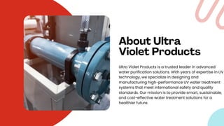 UV Water Treatment A Smart Approach to Safe Water | PDF