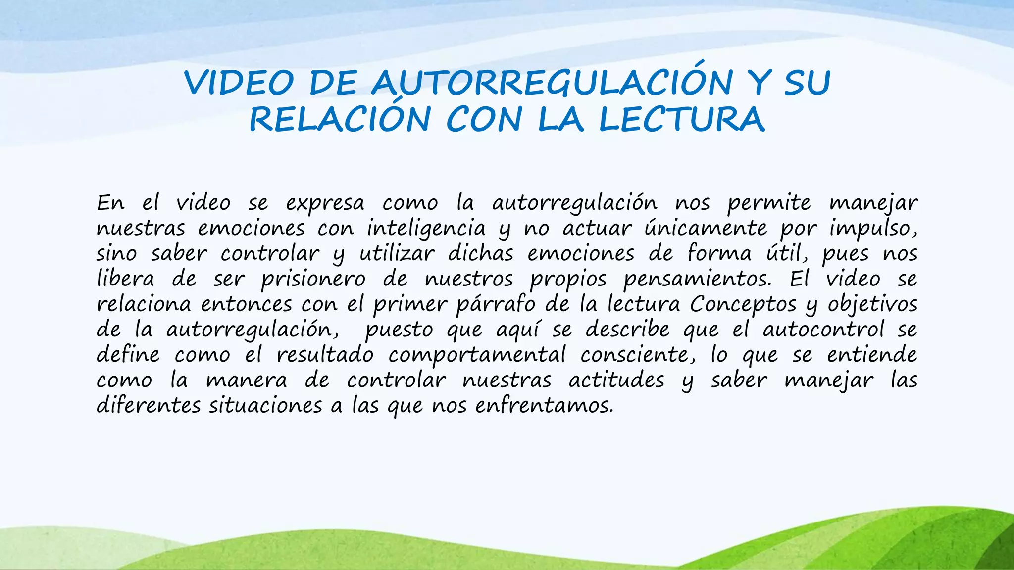 Estrategias para el autoconocimiento autorregulacion y el autocontrol ...