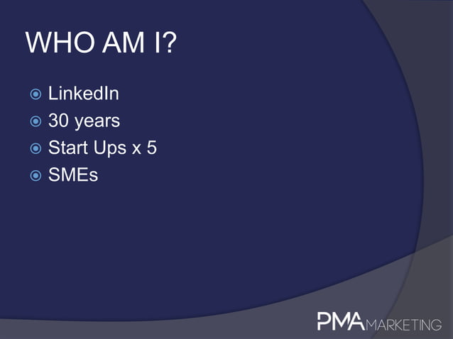 UWA presentation social media marketing | PPT