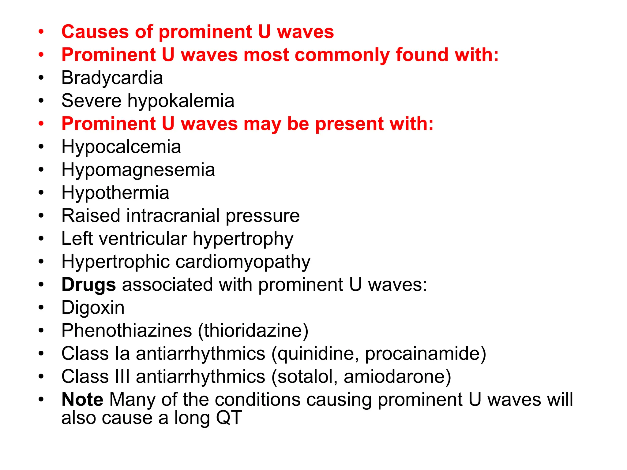U WAVE IN ECG AND ITS ABNORMALITIES IN ECG | PPTX