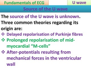 Approach to a patient with U wave in ECG | PPSX