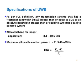 Uwb interview presentatin | PPT