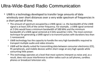 Uwb interview presentatin | PPT