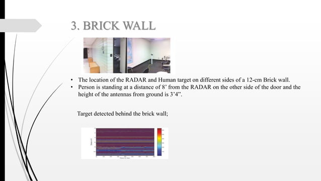 UWB radar as a life detection system | PPT
