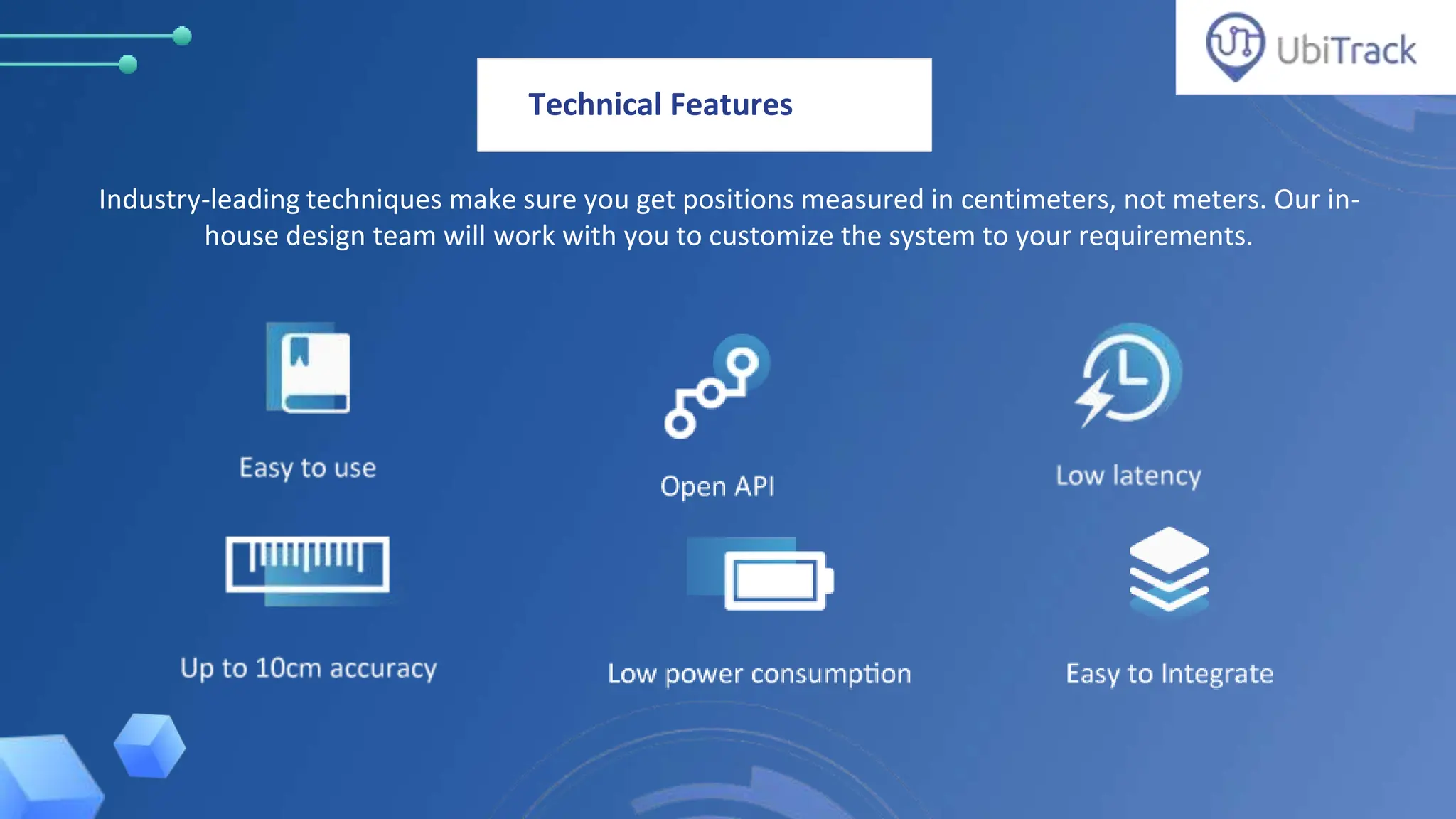 UWB RTLS Solutions for Indoor Navigation Positioning System - UbiTrack ...