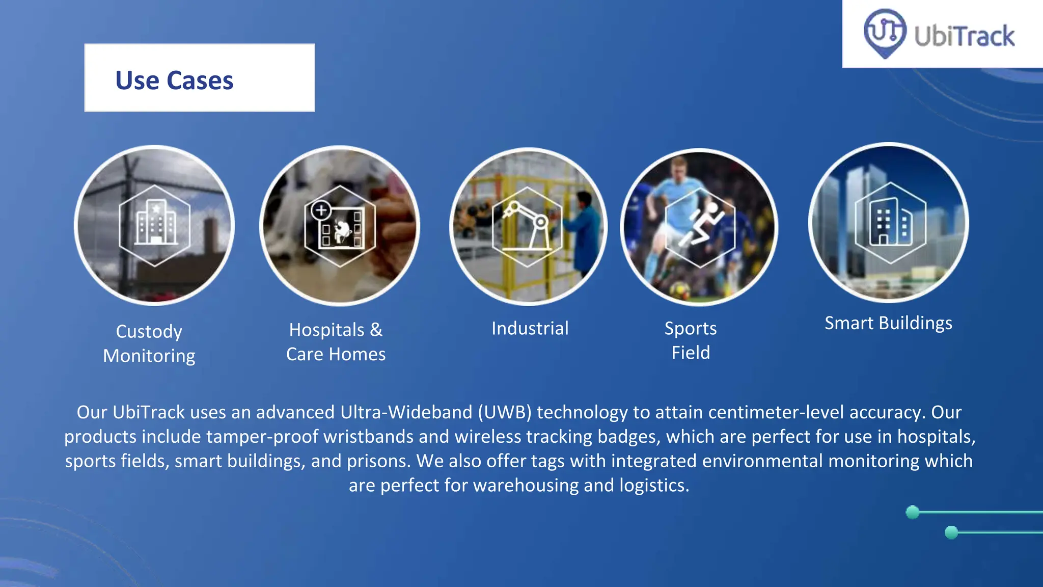 UWB RTLS Solutions for Indoor Navigation Positioning System - UbiTrack ...