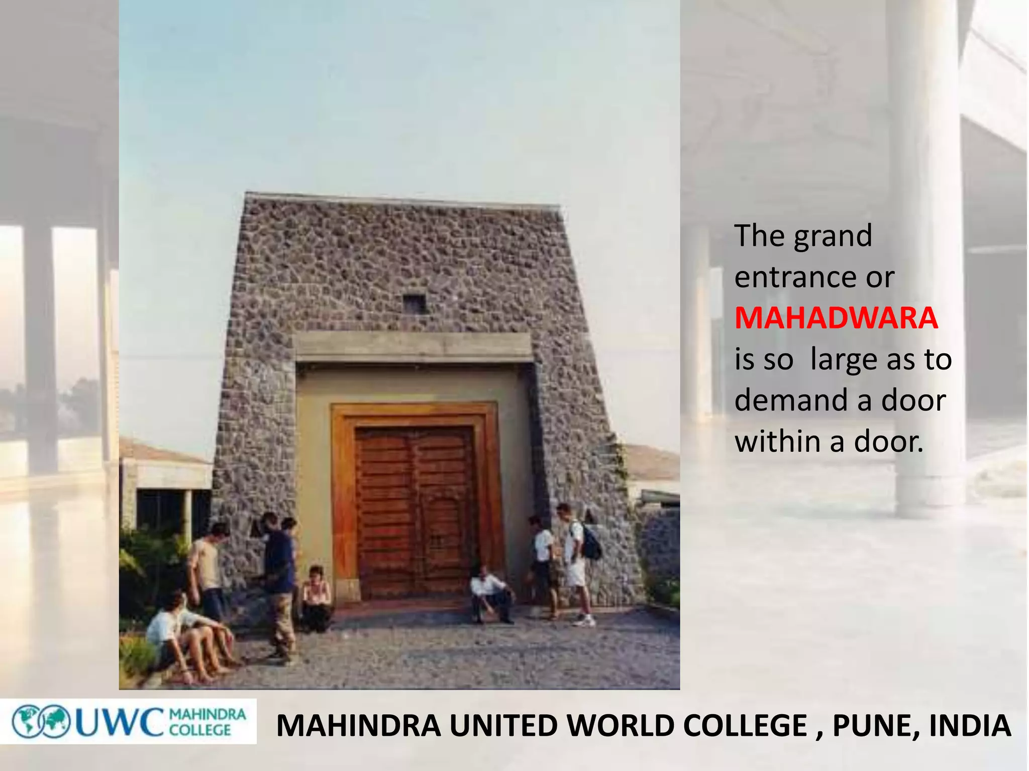 Uwc mahindra college | PPTX