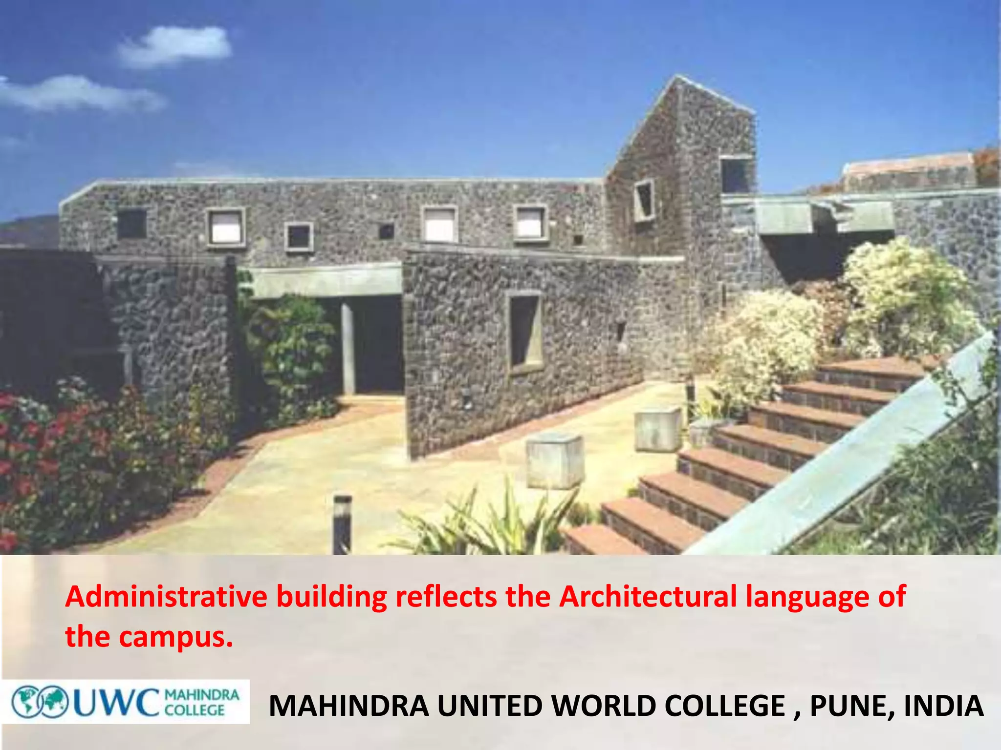Uwc mahindra college | PPTX