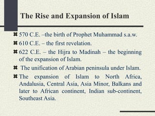 C13 - Islamic Civilization | PPT