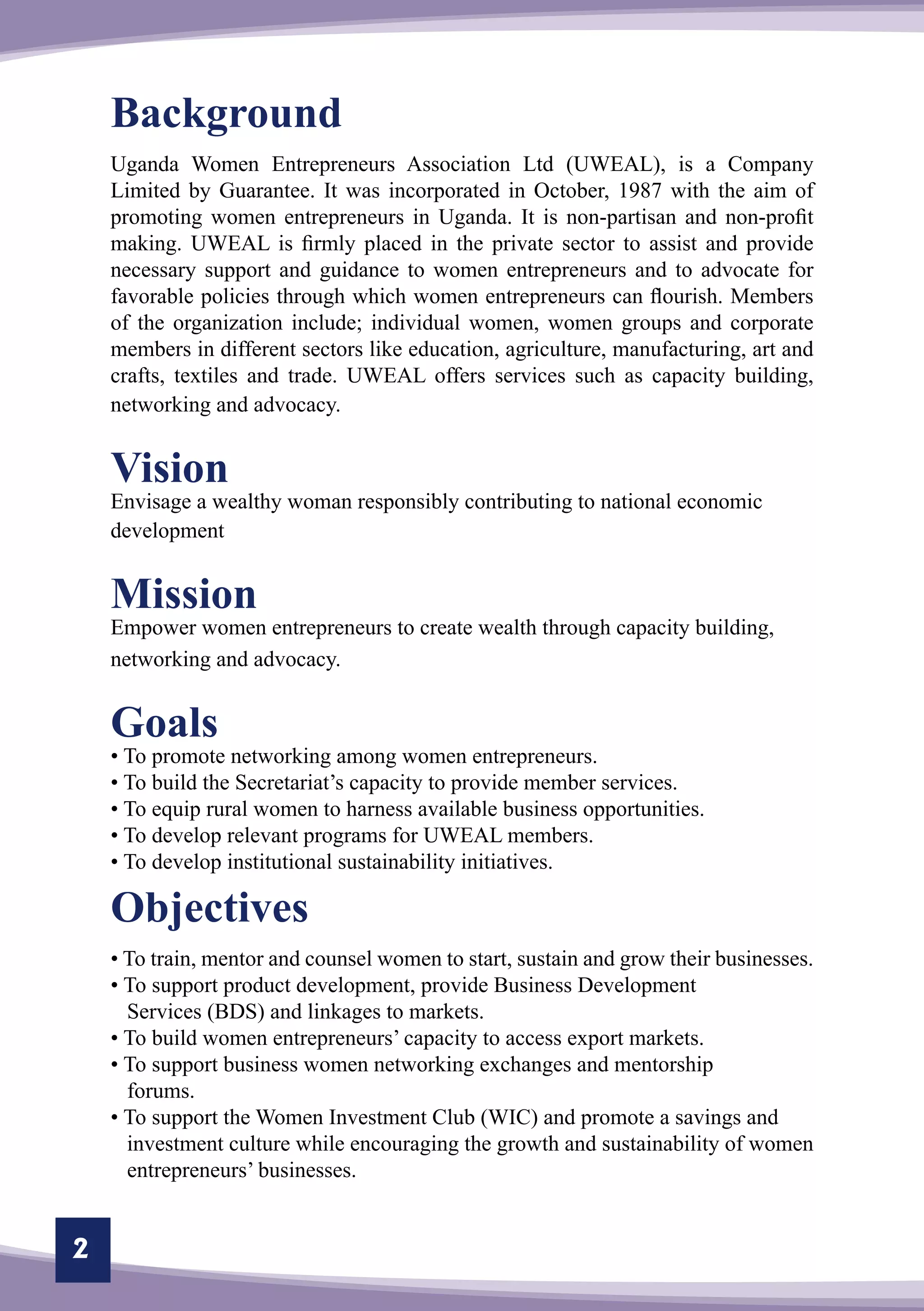 Uweal brochure | PDF