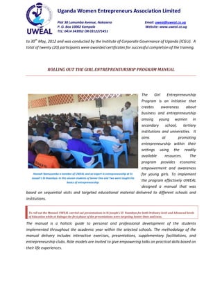 Uweal to date | PDF | Non-Profit Organizations | Industries