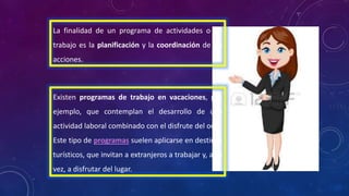 PROGRAMAS DE ACTIVIDADES | PPTX