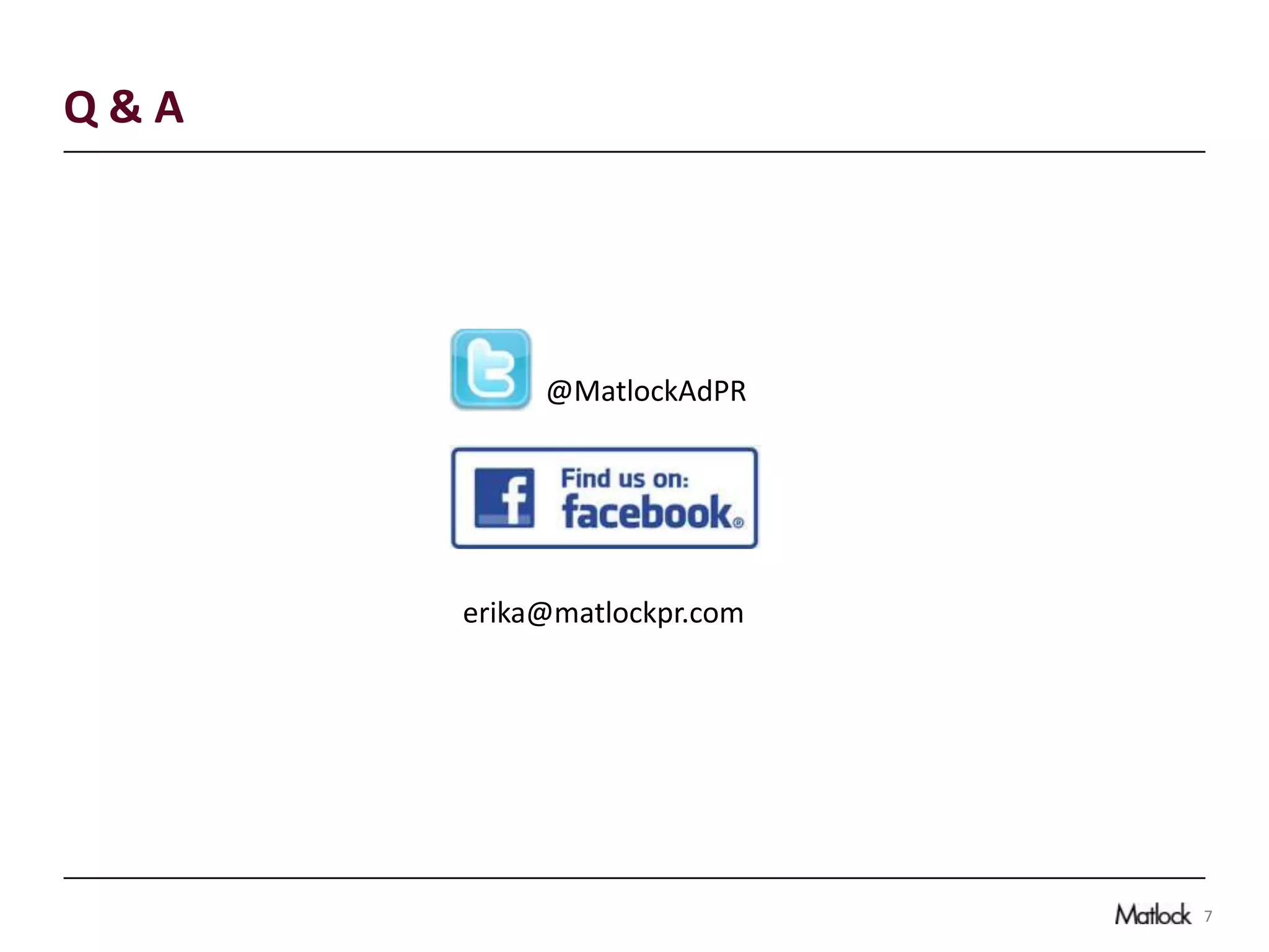 Presentation to University of West Georgia PR Students | PPTX