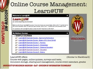 UW IT Operations Overview | PPT