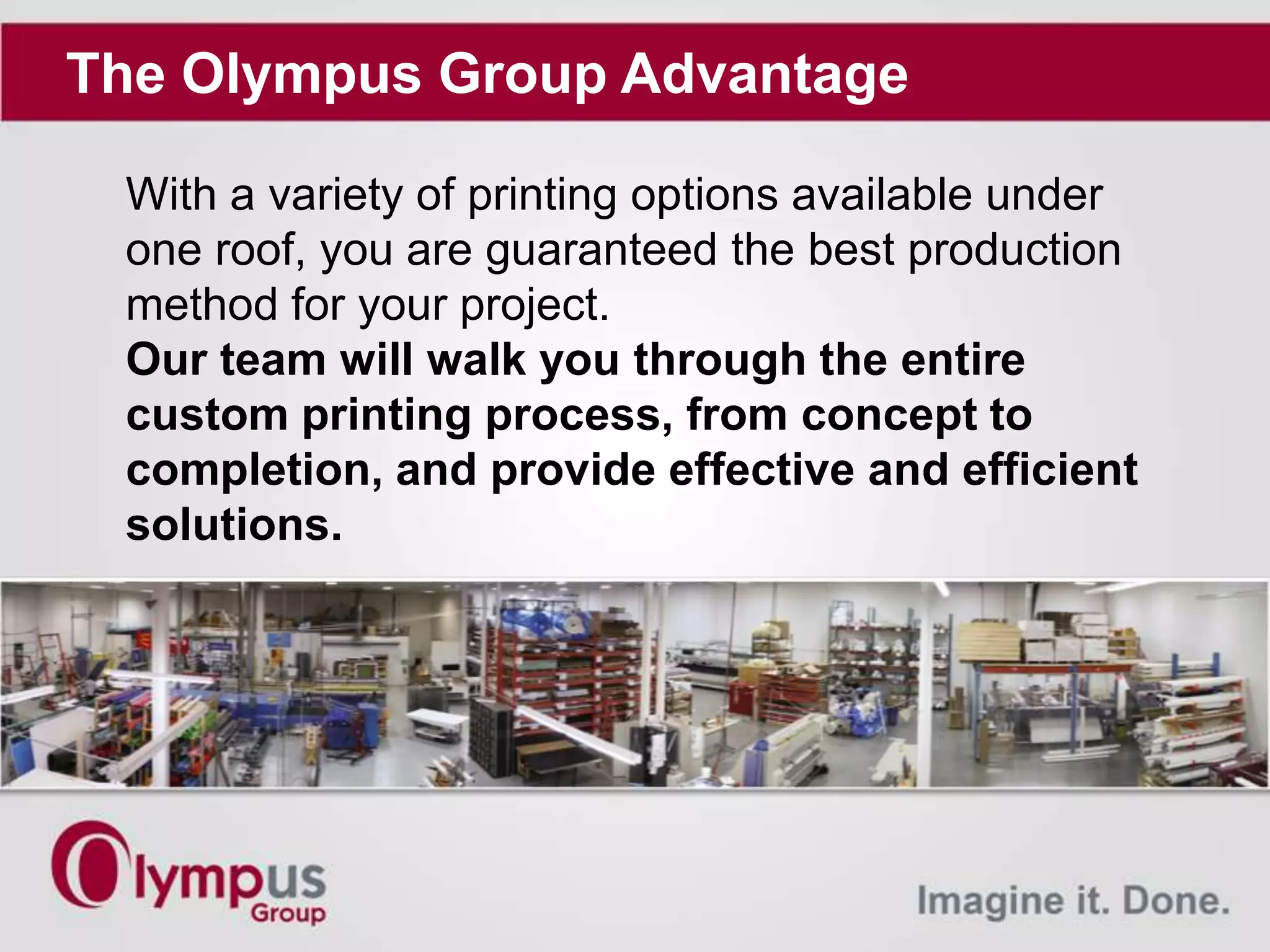 Olympus Group Presentation | PPTX