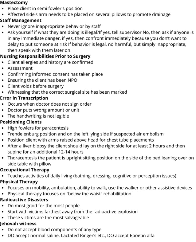 NCLEX RN REVIEW EXAM CONTENT BLUE BOOK PDF | PDF | Lung and Respiratory ...