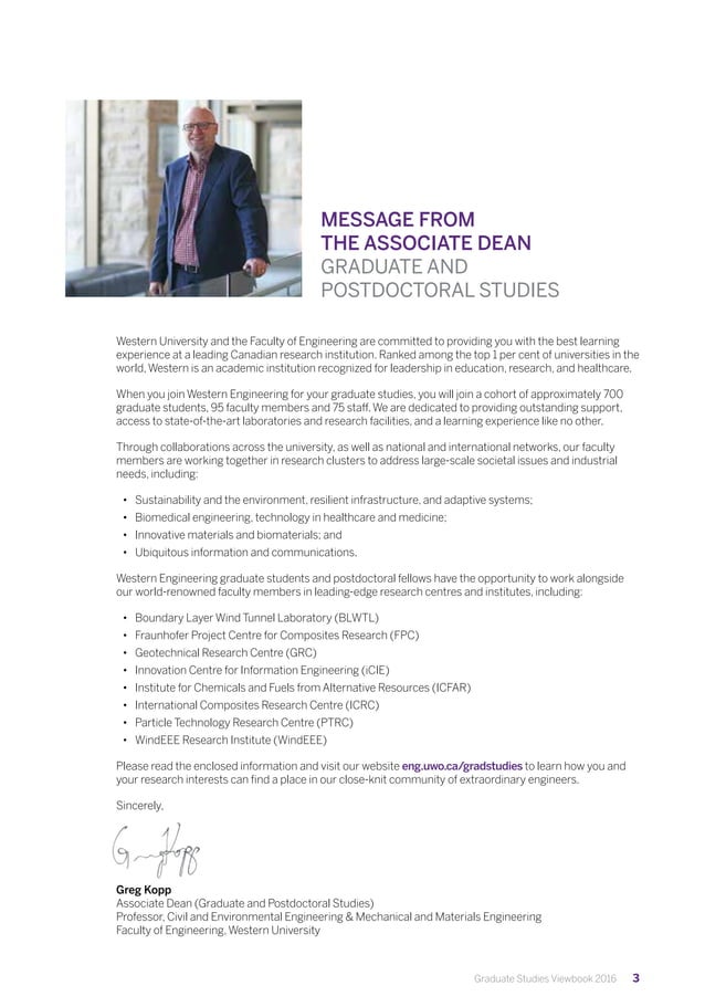 Uwo viewbook 2016 engineering | PDF