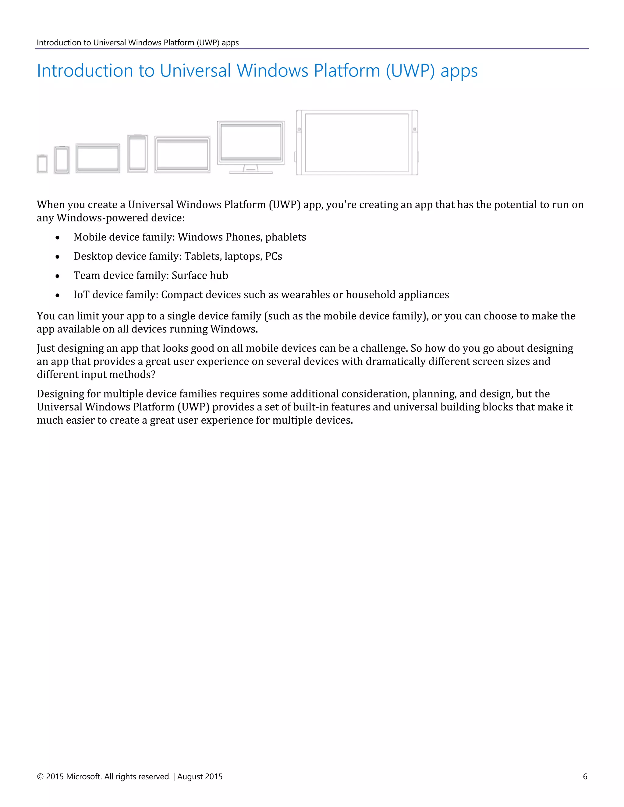 User experience guidelines for Universal Windows Platform (UWP) appsUwp ...