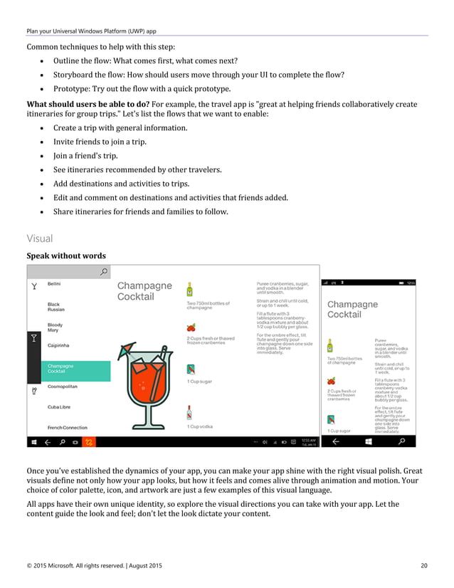 User experience guidelines for Universal Windows Platform (UWP) appsUwp ...