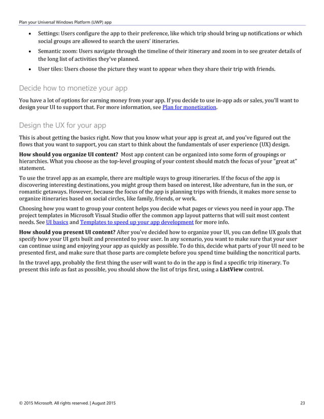 User experience guidelines for Universal Windows Platform (UWP) appsUwp ...