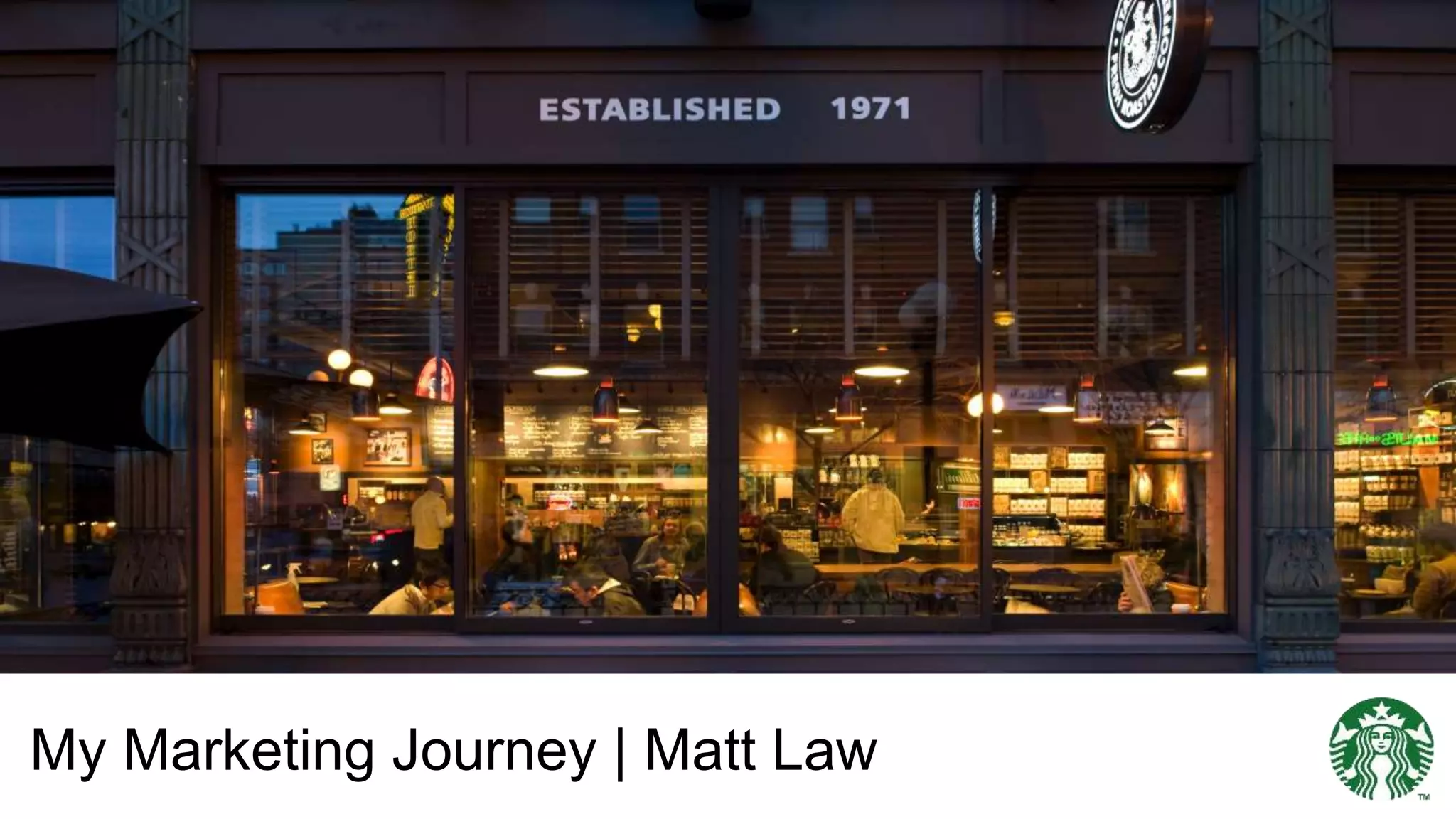 UW Presentation - Matt Law - Apr 2016 | PPT