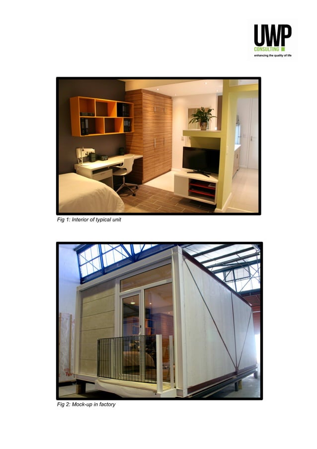 UWP Consulting studios on park modular contruction | PDF