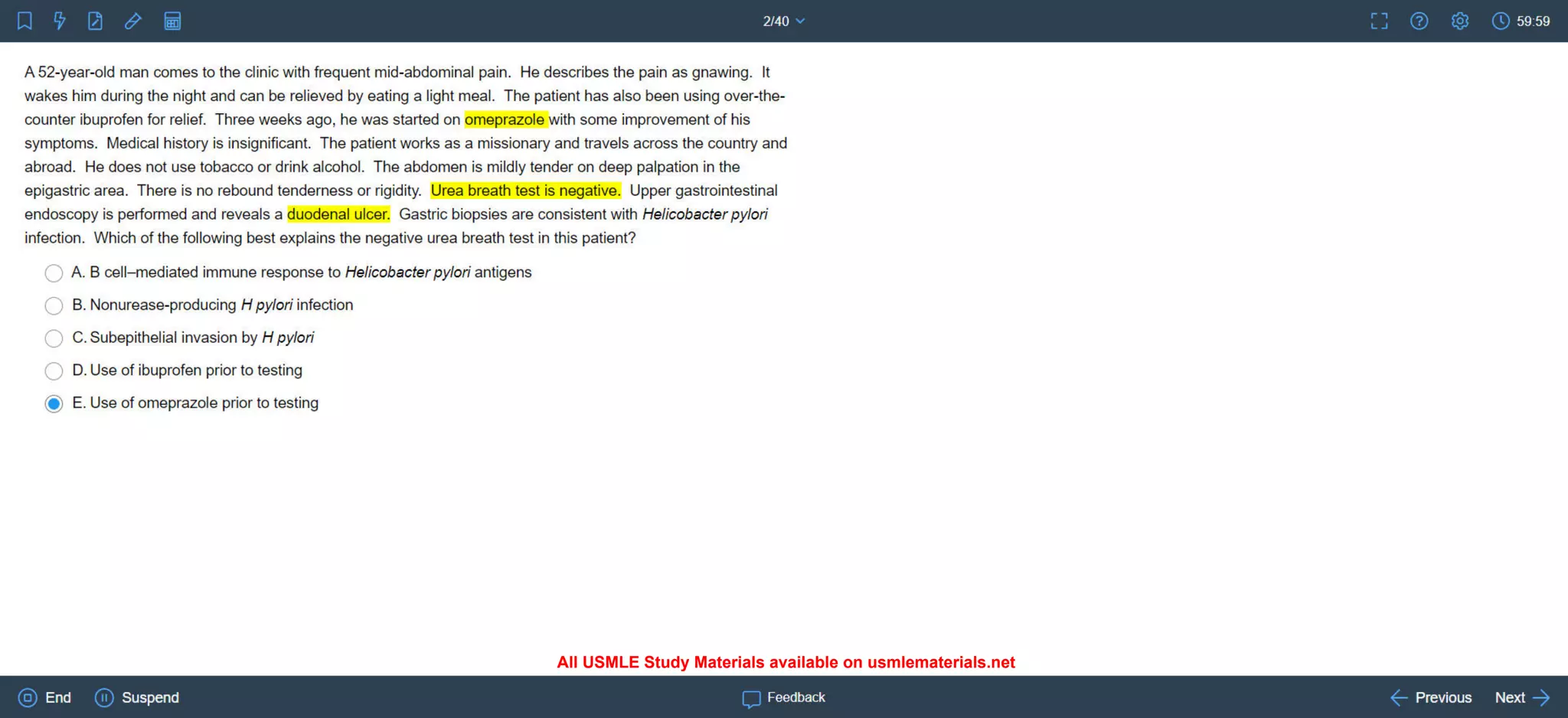 UWSA 1 2021 For USMLE Step 1 Exam | PDF