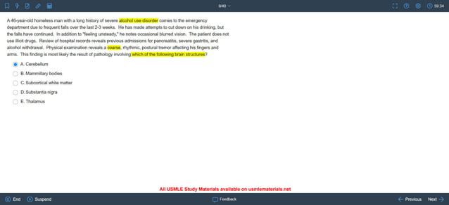 UWSA 1 2021 For USMLE Step 1 Exam | PDF