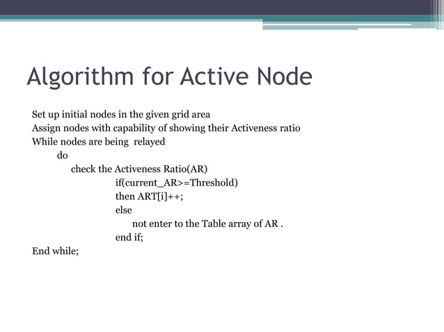 Grid Based Fuzzy Optimized Routing Protocol for Under Water Sensor Network | PPTX | Internet of ...