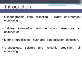 Grid Based Fuzzy Optimized Routing Protocol for Under Water Sensor Network | PPT