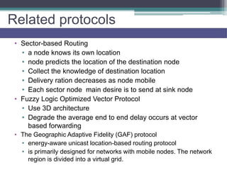 Grid Based Fuzzy Optimized Routing Protocol for Under Water Sensor Network | PPT