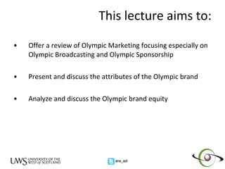 Introduction to Olympic Marketing | PPT