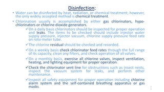 Operation & maintenance aspects of a Water treatment plant. | PDF