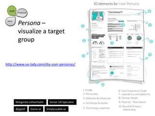 Lean User stories & Personas at UX Open 2013 | PPTX | Technology ...