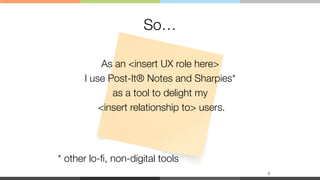 Is it time to ditch our Post-it™ Notes and Sharpies? | PPT